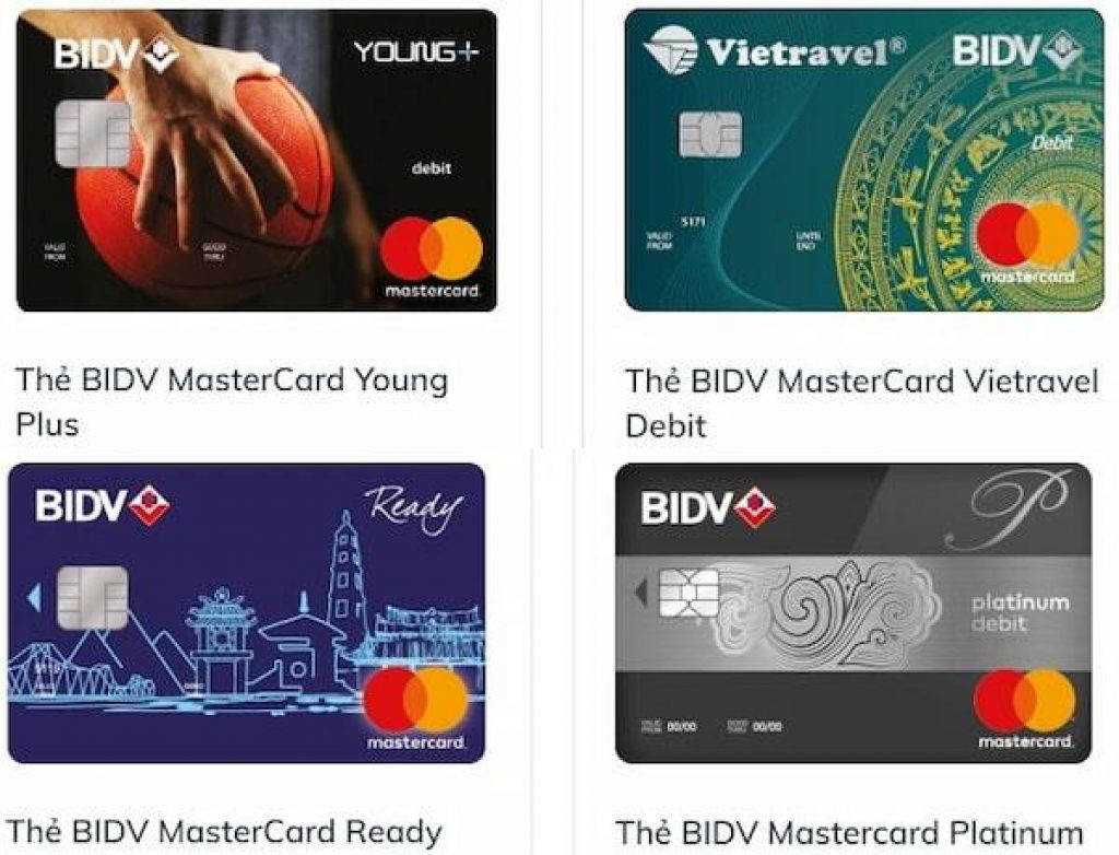 Thẻ Mastercard BIDV là gì? Biểu phí thẻ MasterCard ngân hàng BIDV hiện ...