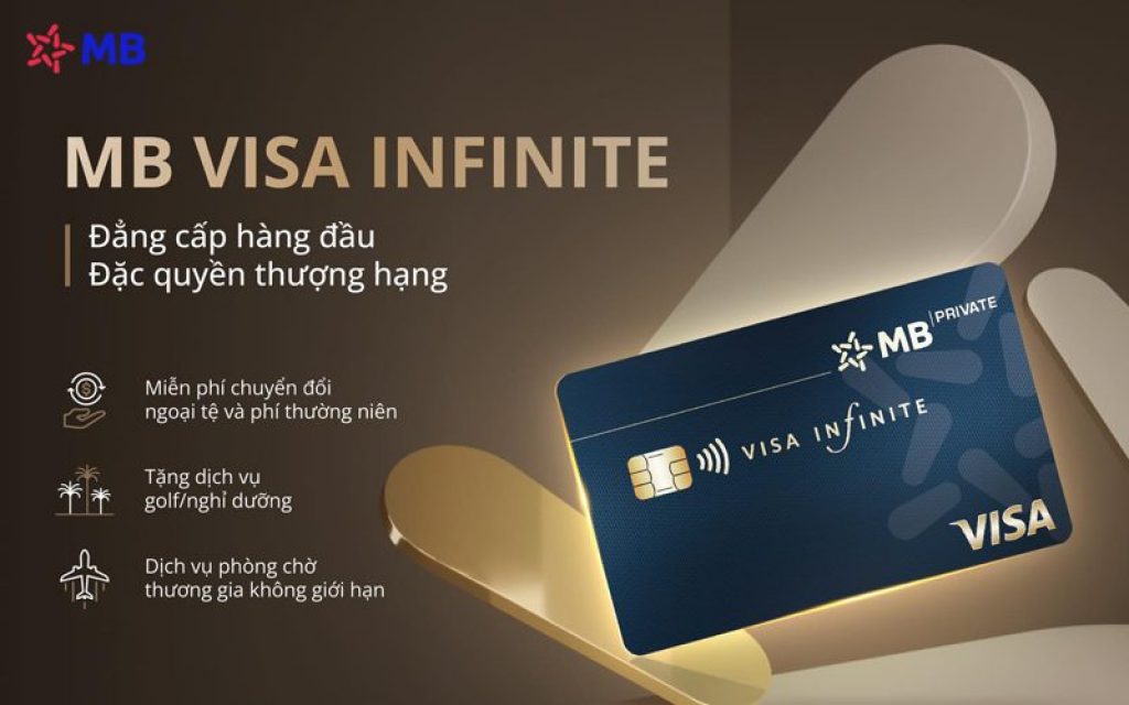 Thẻ tín dụng quốc tế MB Visa Infinite là gì? Những đặc quyền thẻ MB ...